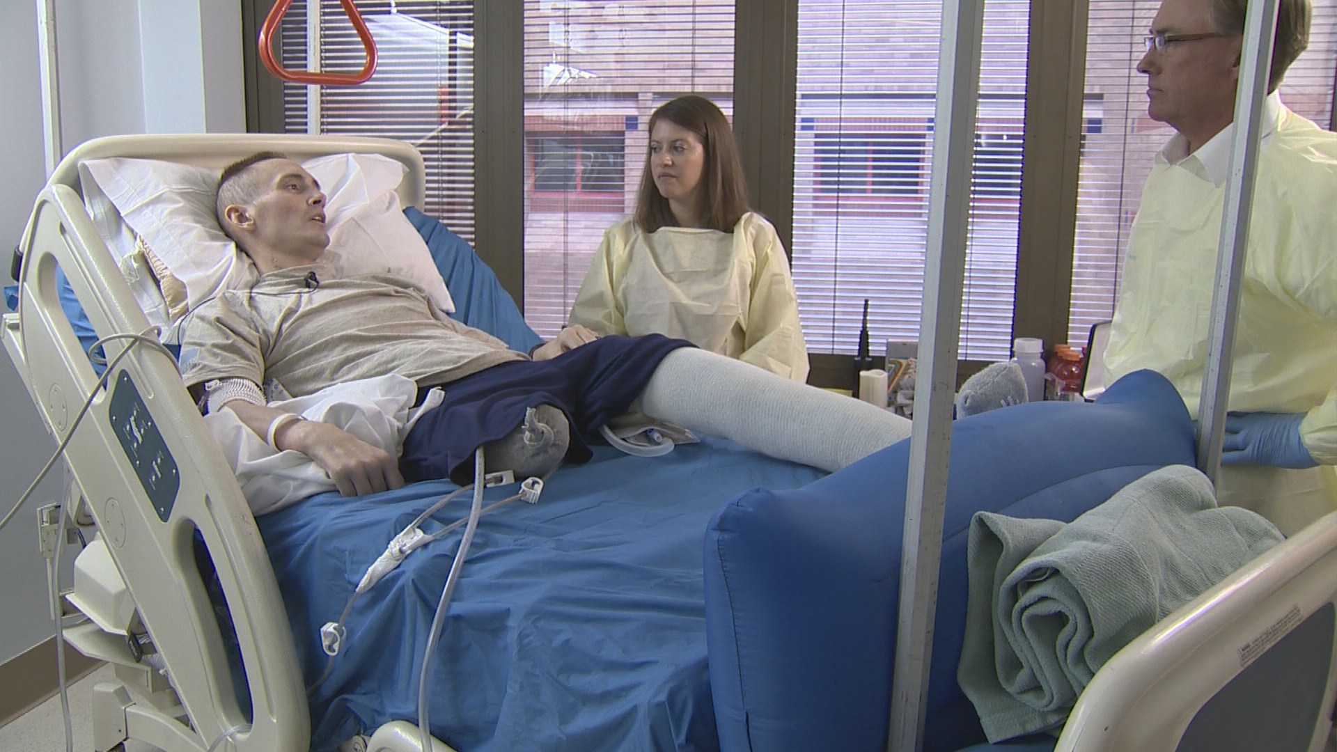 Amputee Andersen describes his phantom limb pain | ktvb.com