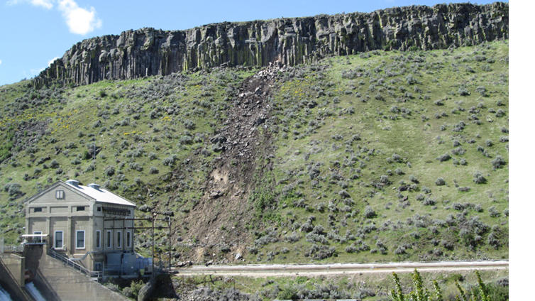 Warning signs go up after rock slide near Boise River | ktvb.com