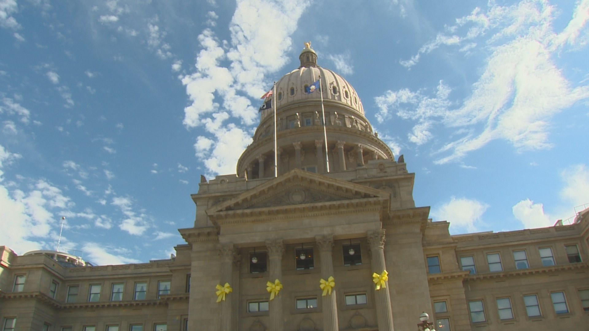 Yellow ribbons taken down from Capitol, move to memorial | ktvb.com