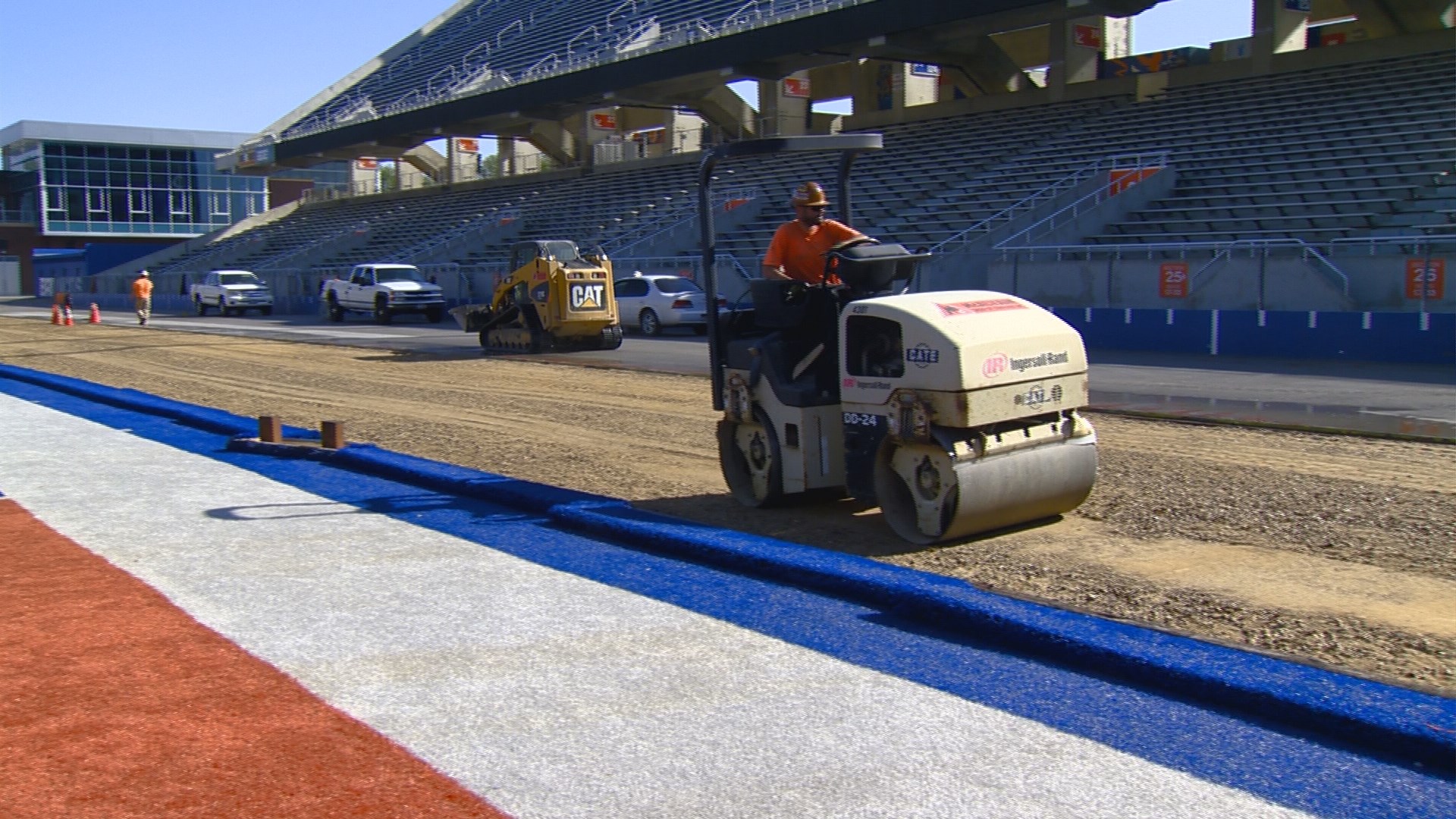 Albertsons Stadium preps underway for soccer match | ktvb.com