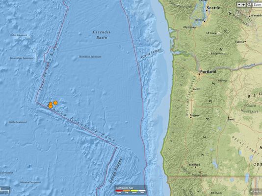 Series of earthquakes strike off Oregon coast | ktvb.com