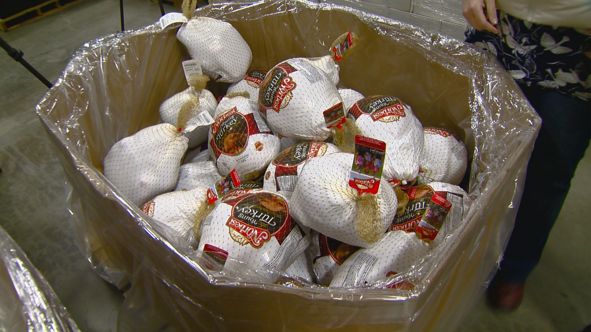 Micron employees donate turkeys and hams | ktvb.com