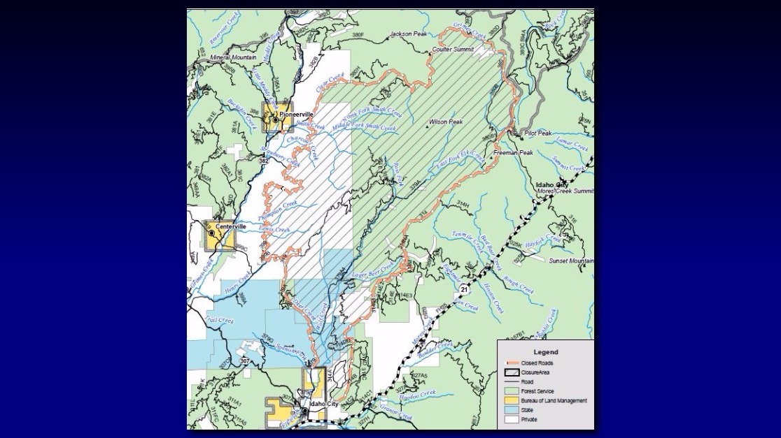 Crews attacking wildfire near Idaho City, area closure in effect | ktvb.com