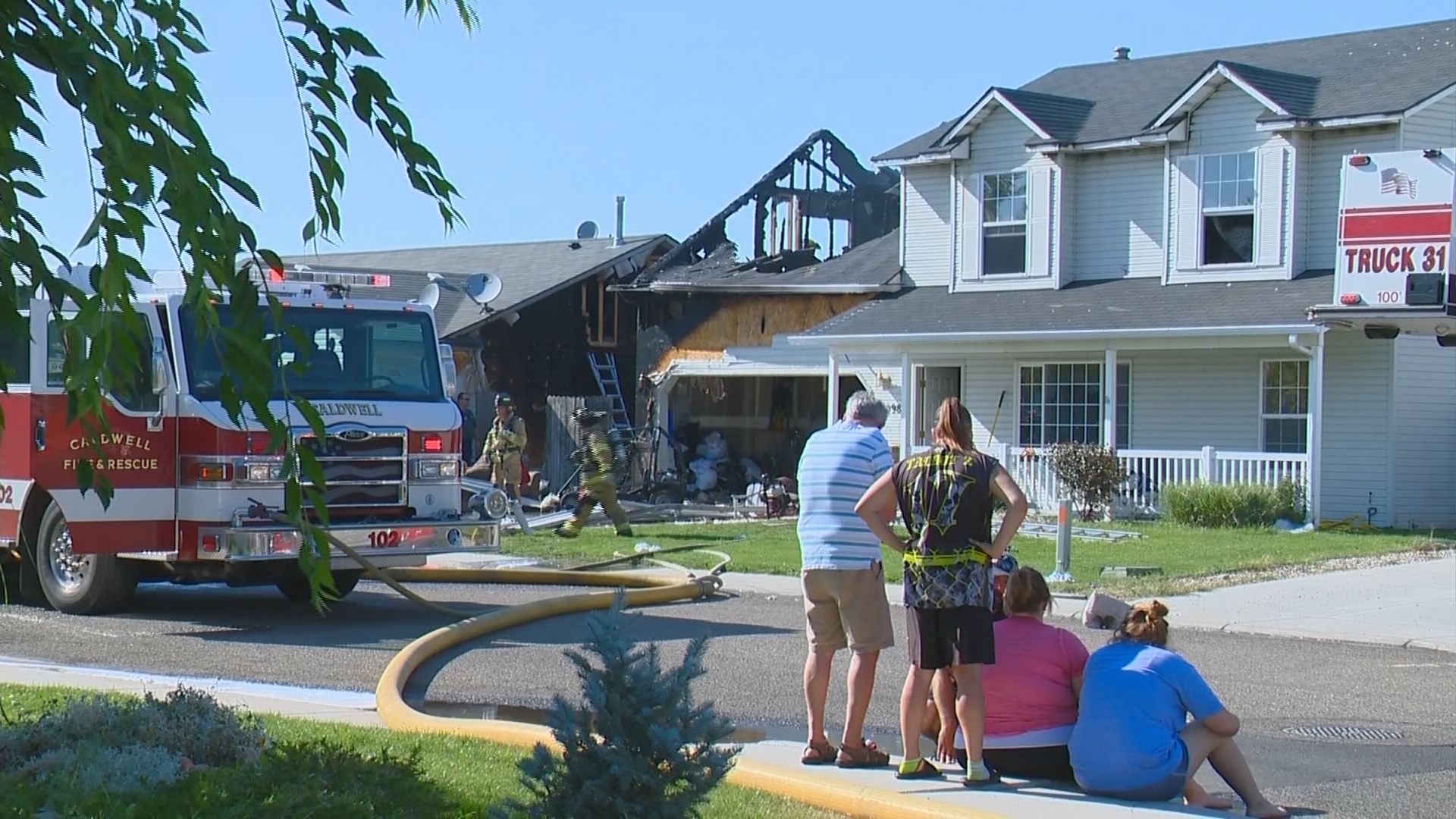 3-alarm house fire in Caldwell | ktvb.com