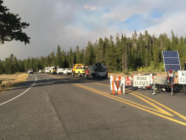 Fire and ice hinder travel into Yellowstone National Park | ktvb.com